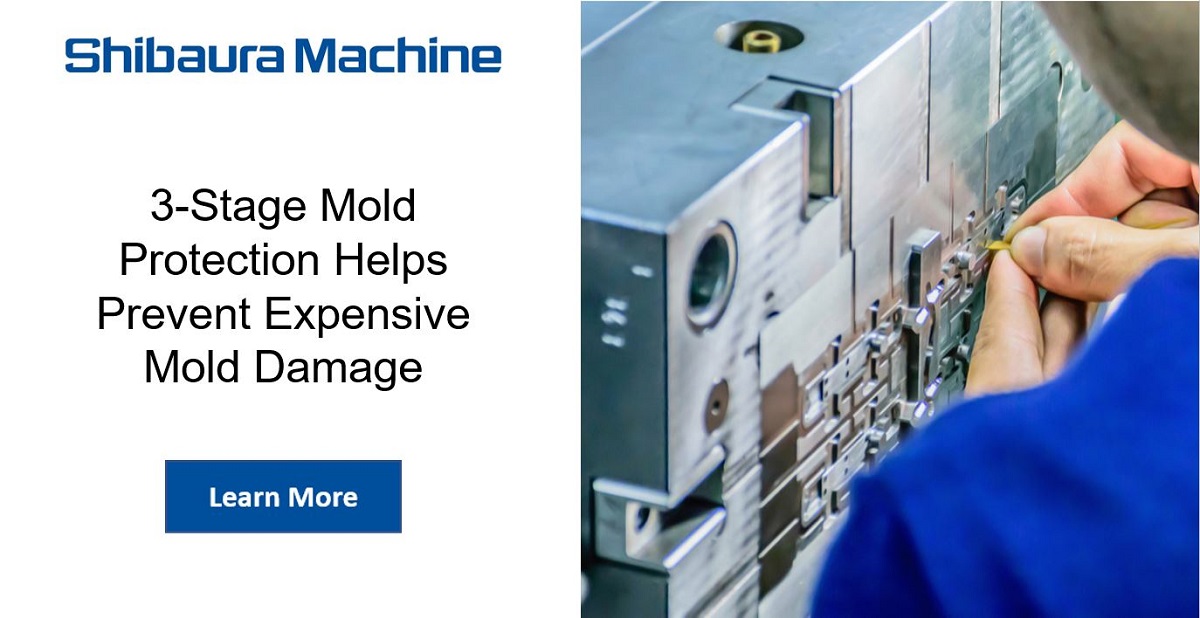 Shibaura Machine's Three-Stage Mold Protection Saves Time and Money