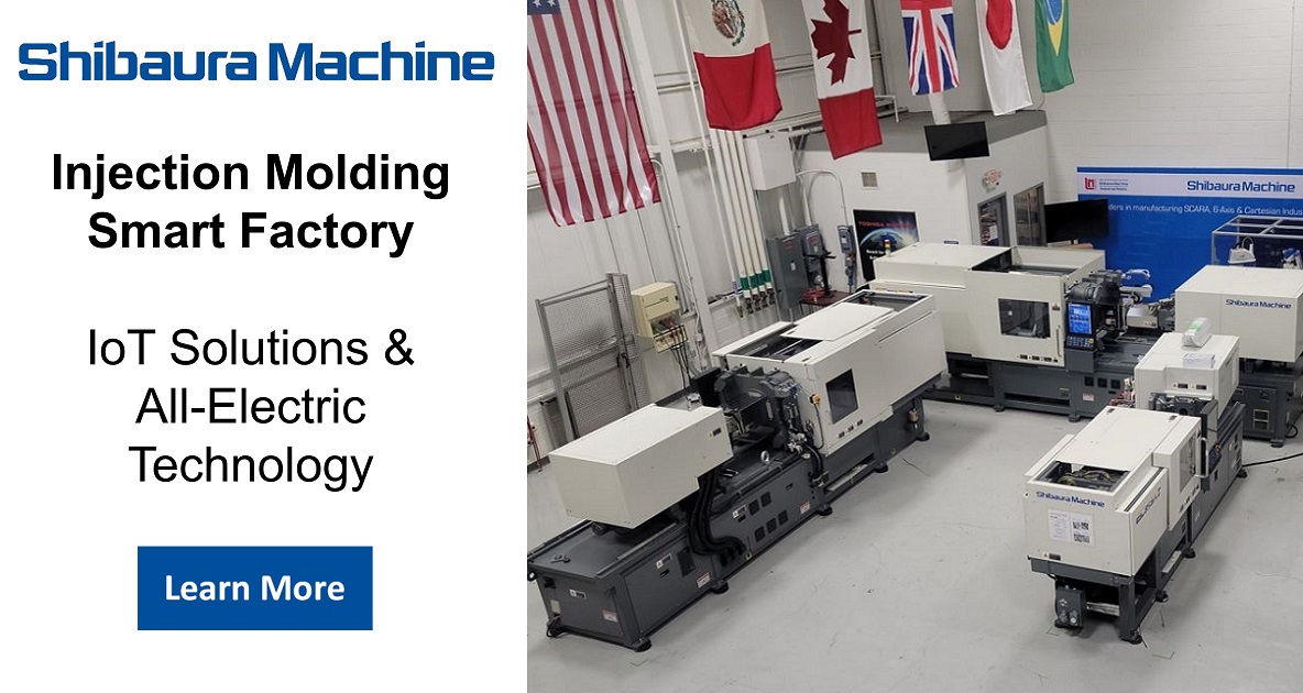 Shibaura Machine’s New Smart Factory Highlights IoT Solutions Paired With All-Electric Injection ...