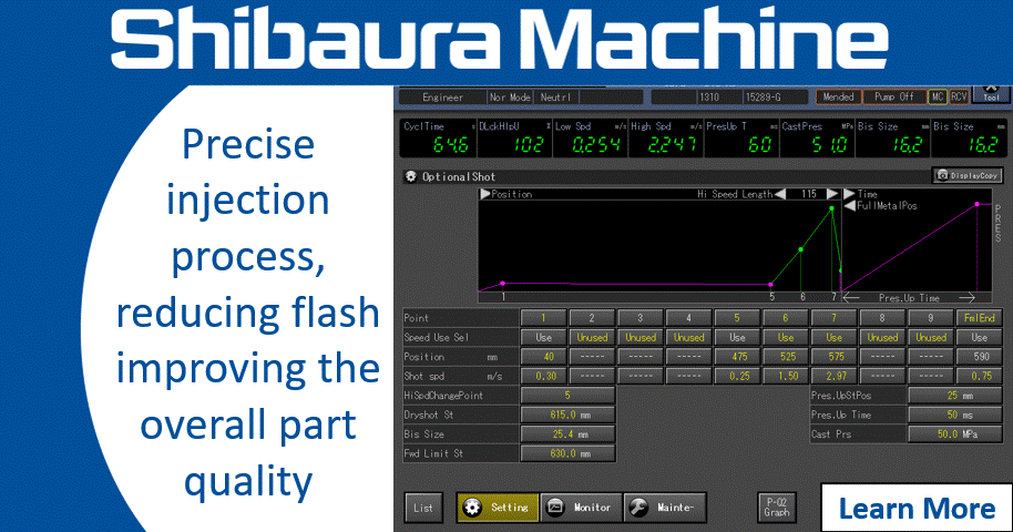 TOSCAST's Precision Shot Profile Improves Die Casting Efficiency