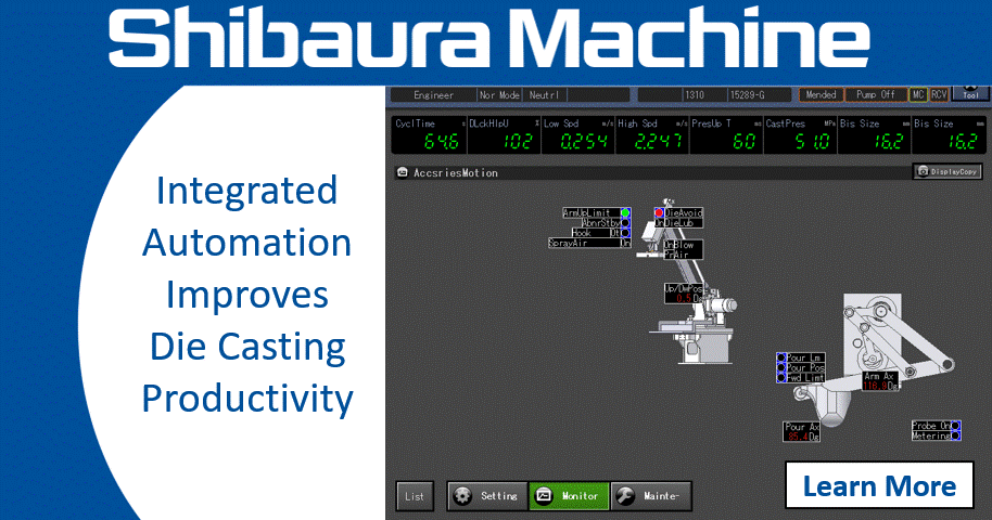 TOSCAST Control Improves Die Casting Efficiency with Integrated Automation