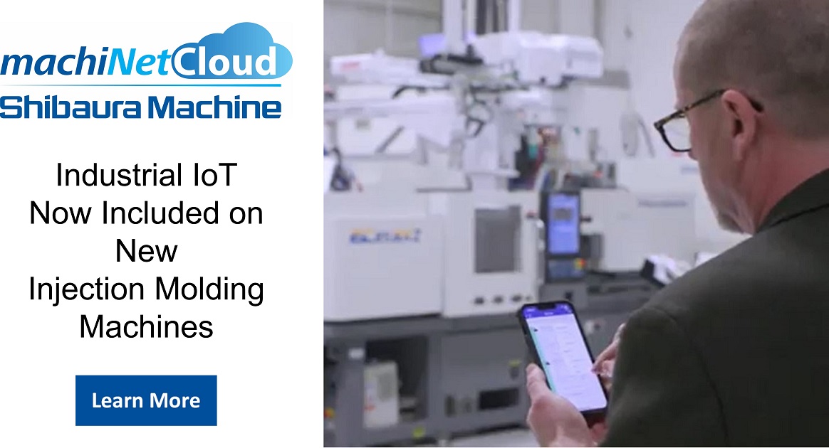 machiNetCloud Industrial IoT Now Included on New Injection Molding Machines
