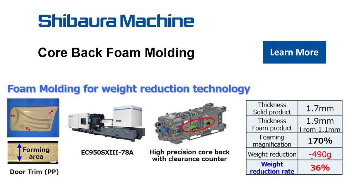 Achieve Weight Reduction And Precise Control With Core Back Foam Molding